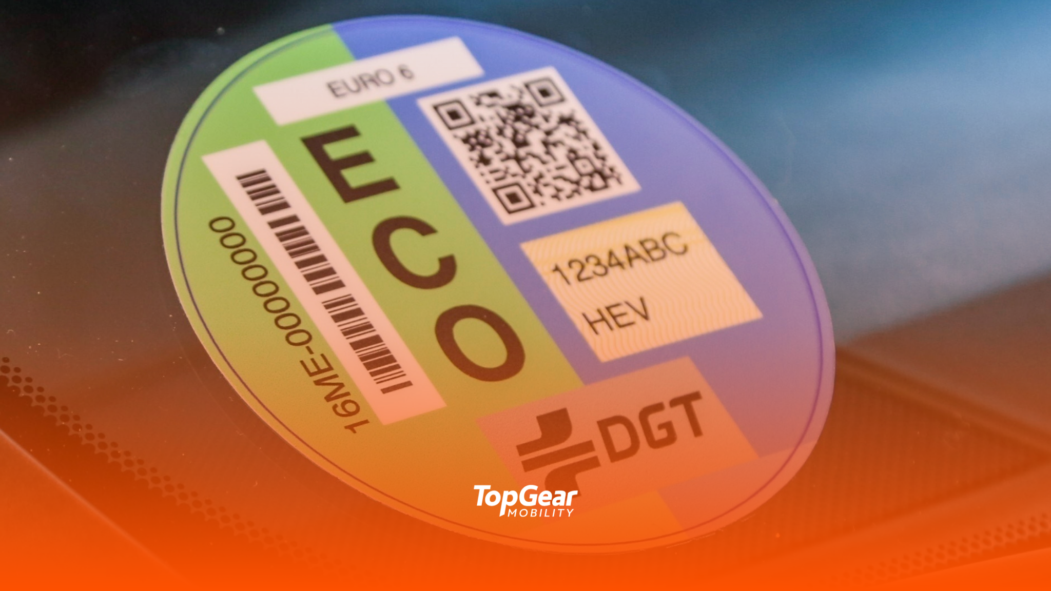 Mandatory emission stickers in Spain